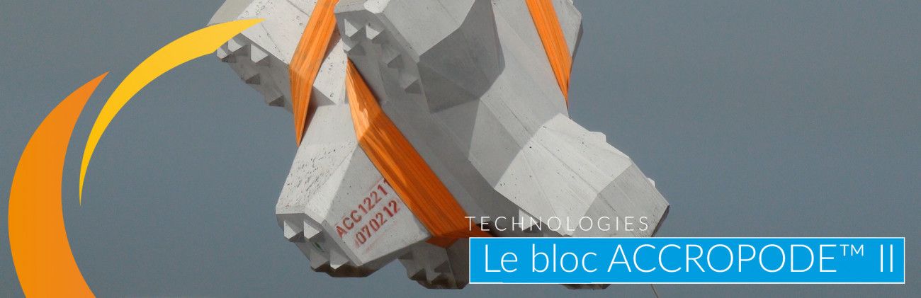 Le bloc ACCROPODE™ II | CLI - Concrete Layer Innovations | CLI, leader ...