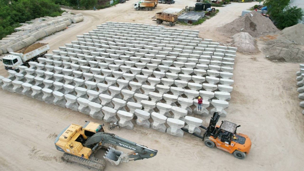 Map Ta Phut Industrial Port Development Phase 3 (Stage 1), Thailand ...