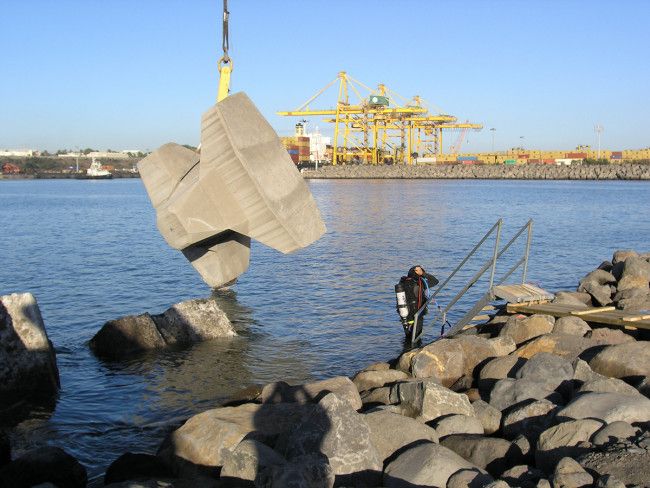 The ACCROPODE™ unit | CLI - Concrete Layer Innovations | Artelia, one ...